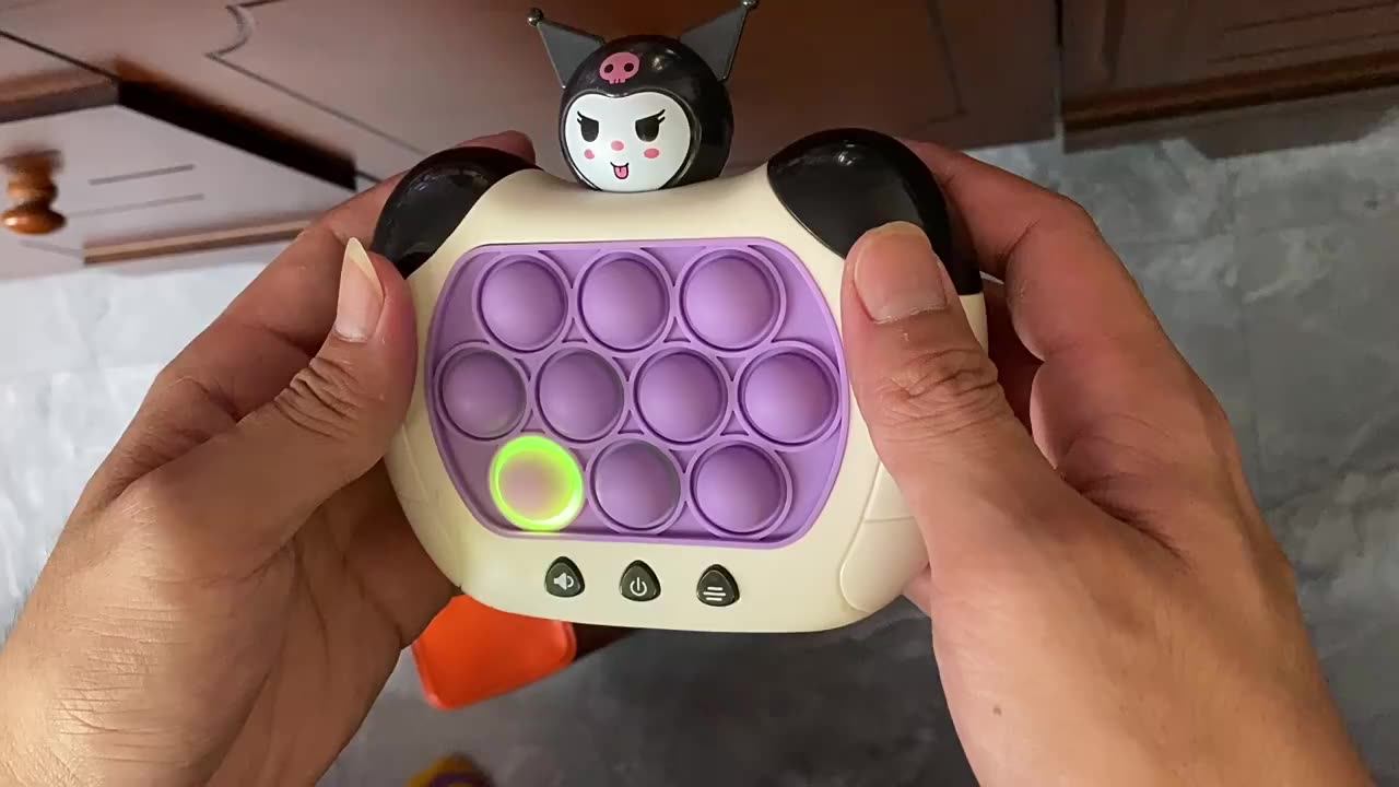 2024 New Squeeze Fast Push Stress Game Light Up Pops Whack A Mole ...