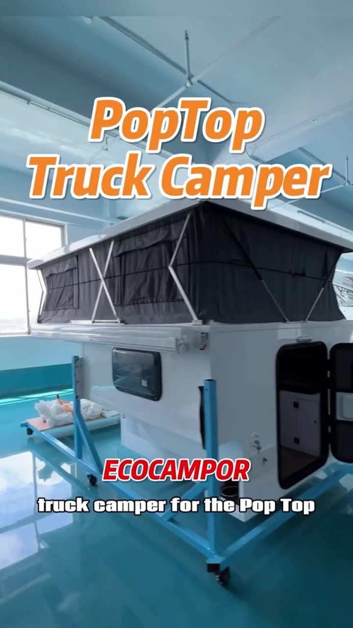 Customized Luxury Lightweight Slide-in Pop-up Truck Camper 4x4 Off-road ...