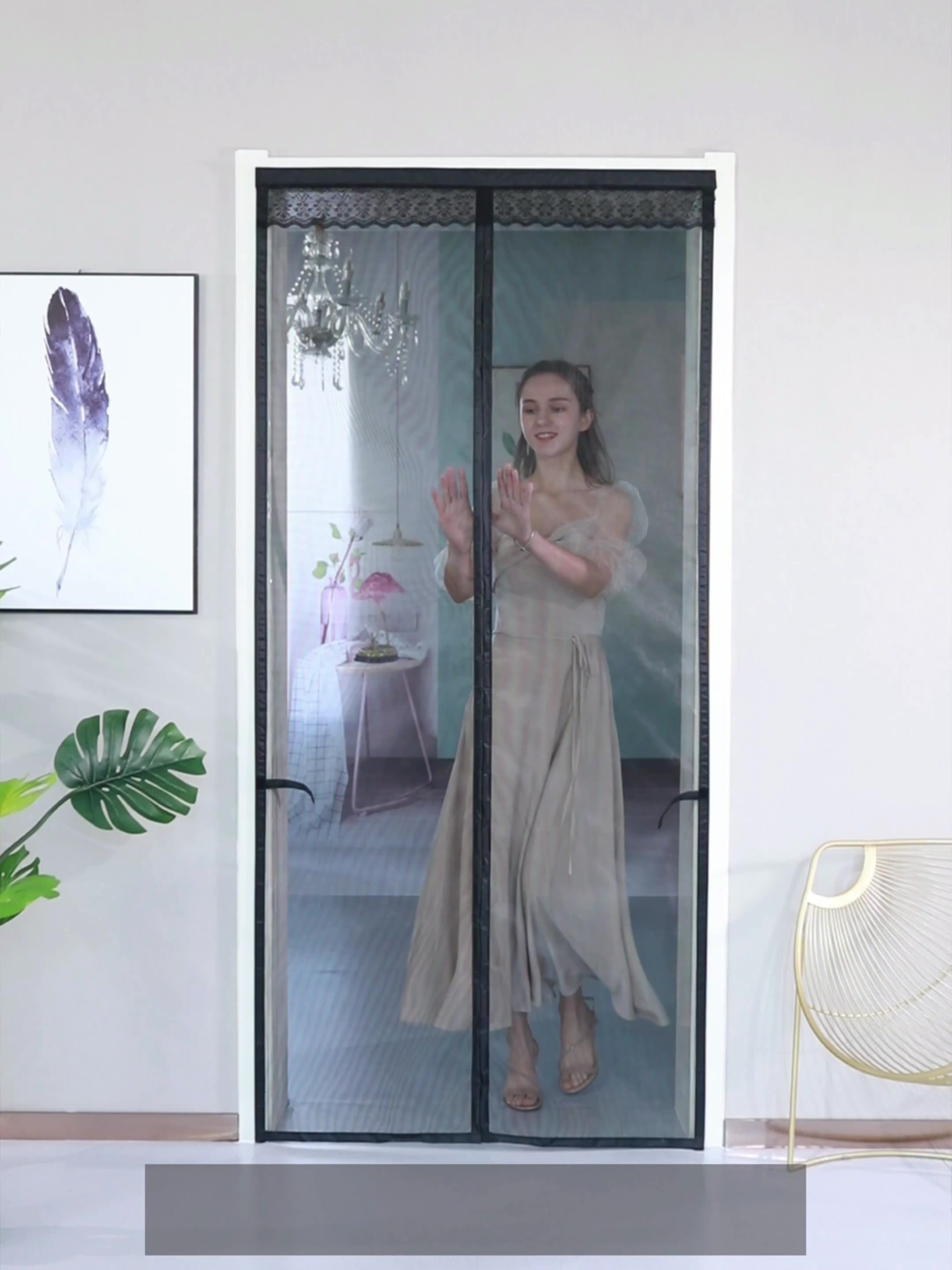 Automatic Closing 2023 New Magnetic Door Screen Fly Mosquito Net Door ...
