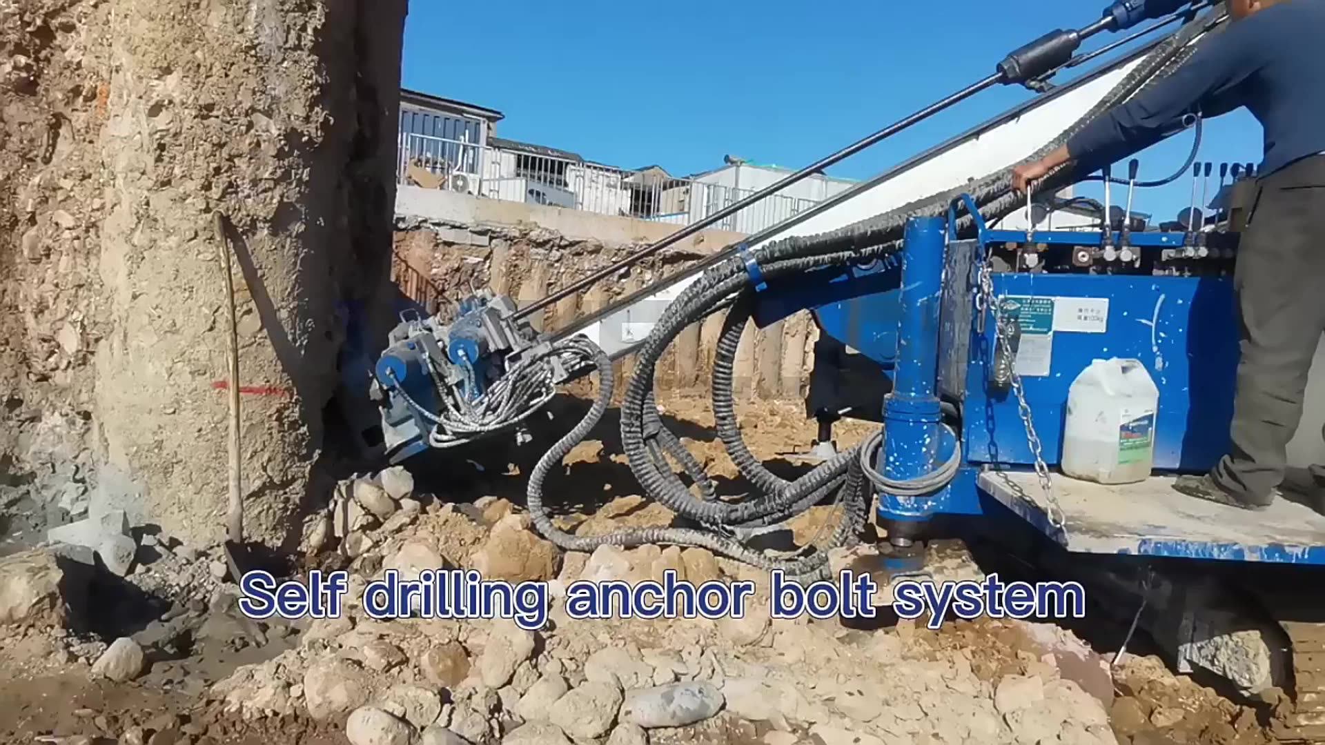 Hollow Anchor Bar Soil Nailing Self Drilling Anchor Bolt Anchor Rod ...