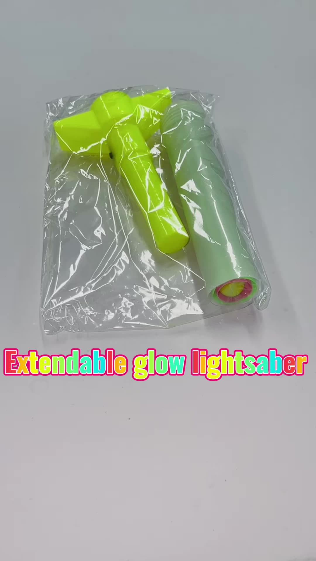 27" Extension-type Multicolor Led Light Glow Sword Telescopic Plastic ...