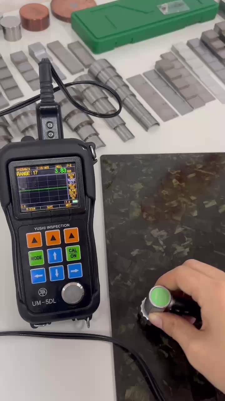 Yushi Ndt Ut Through Coating Ultrasonic Thickness Gauge Um5d With Color ...