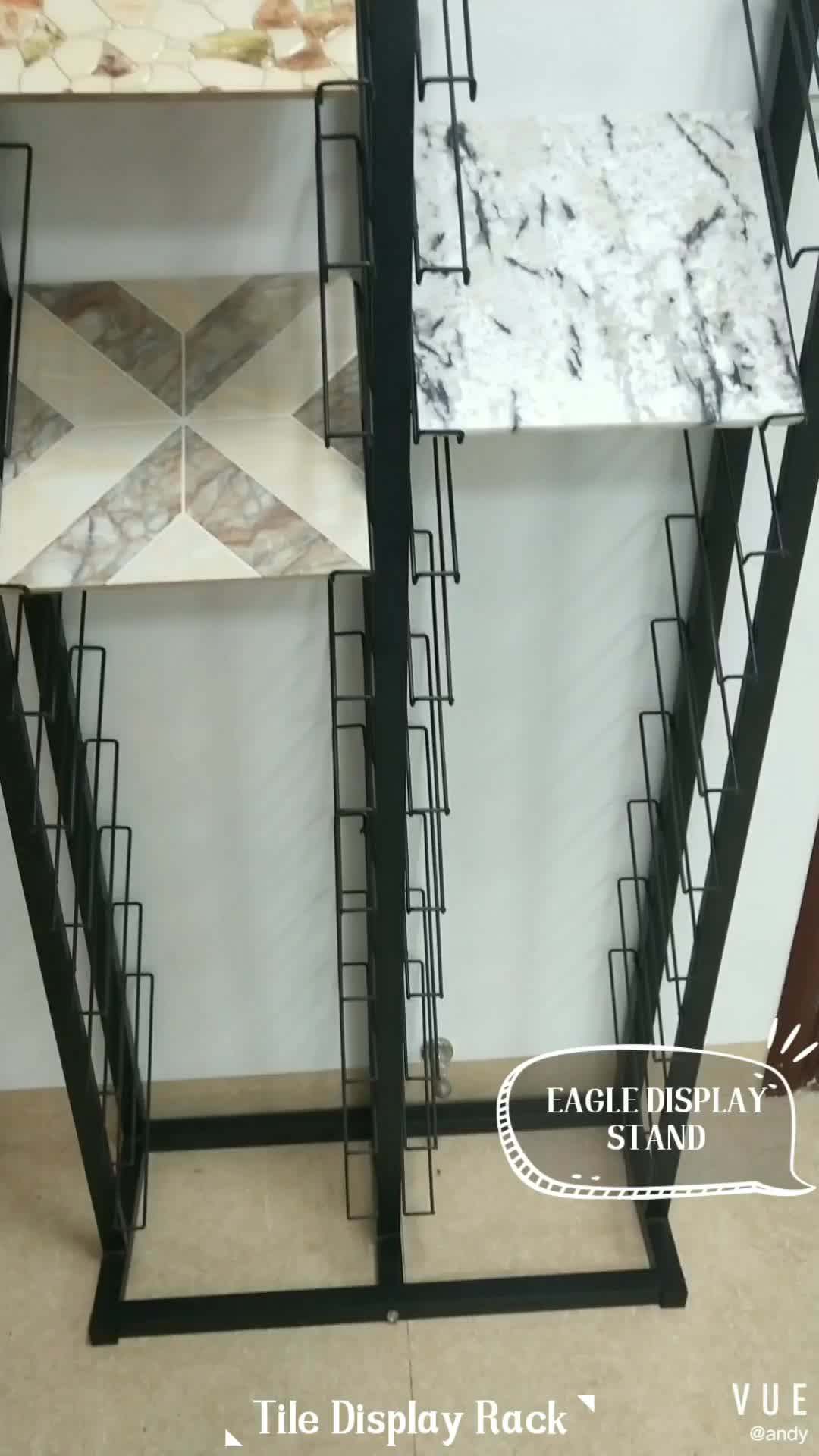 Factory Direct Sale Slide Floor Tiles Display Racks Metal Ceramic Tile ...