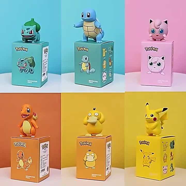 Pikachu 11cm Custom Pokemoned Action Figure Toys Pvc Plastic Vinyl The ...