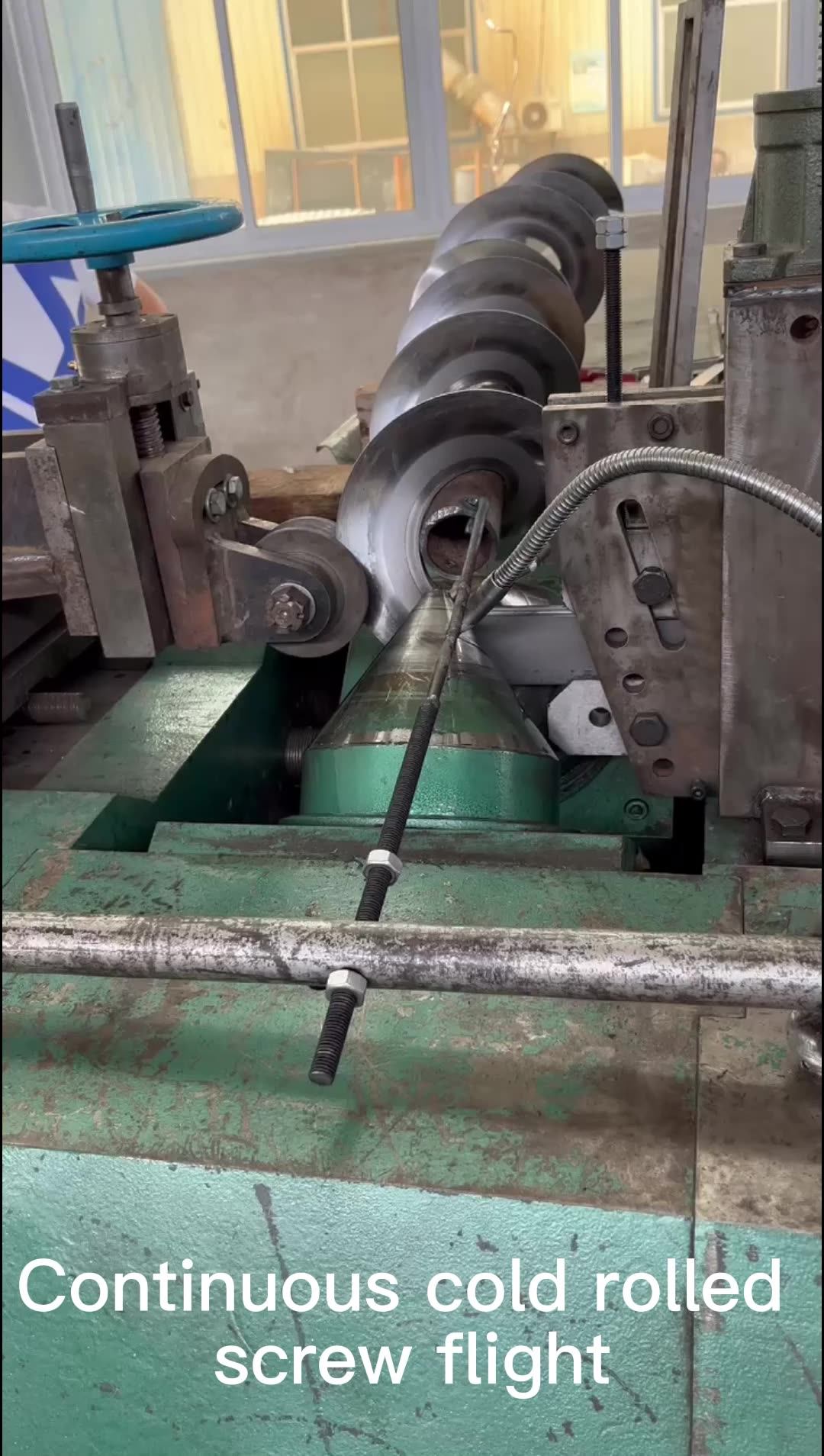 Factory Prices Spiral Auger Forming Helical Continuous Screw Flight ...