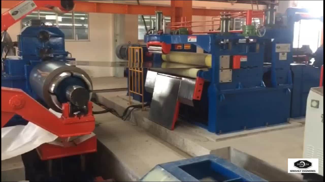 Hr Cr Ss Steel Sheet Slitting Machines Metal Coil Slitter Process - Buy ...