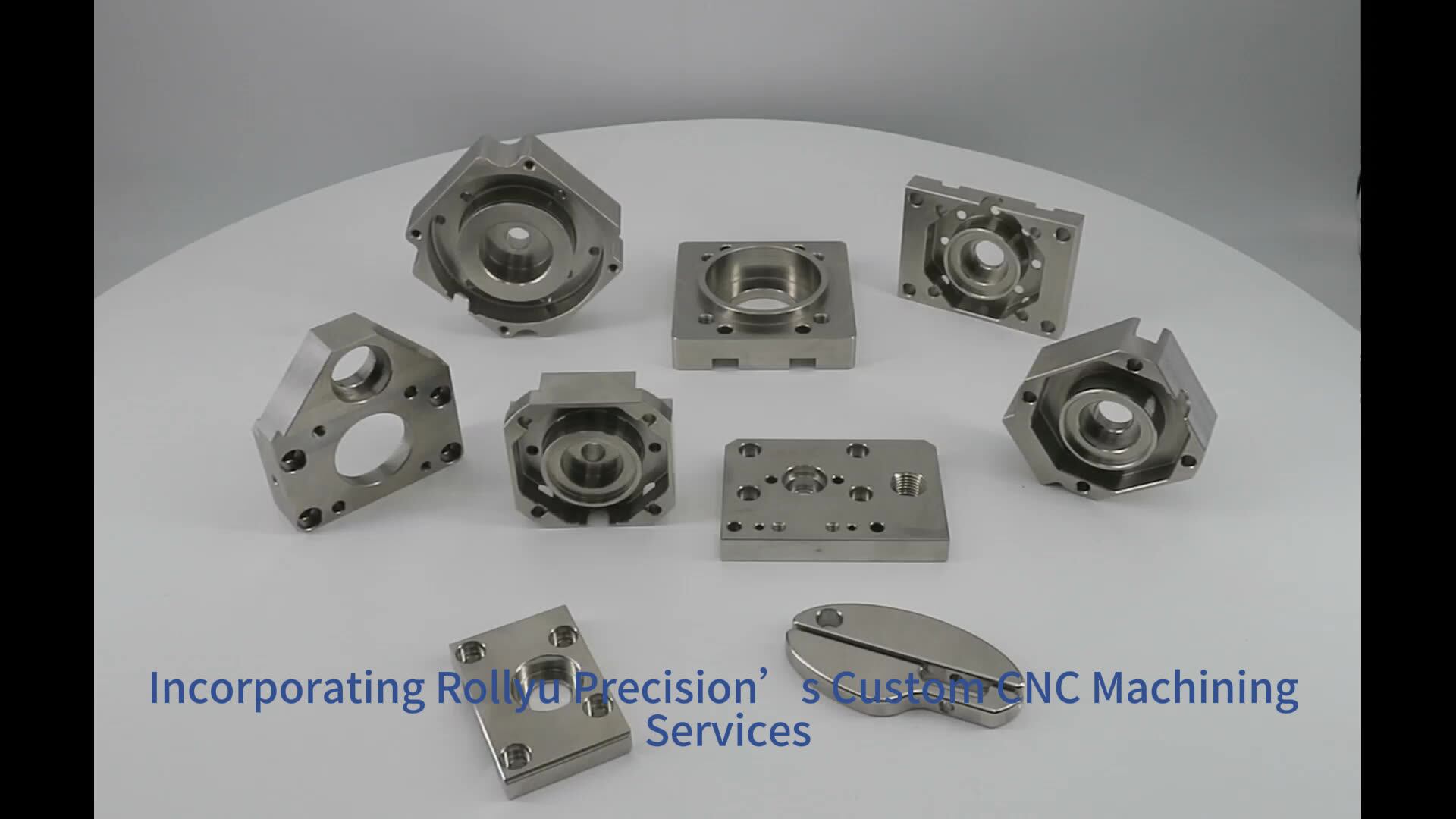 Custom Complex Geometries Aisi 316l Cnc 5 Axis Machining Parts For ...