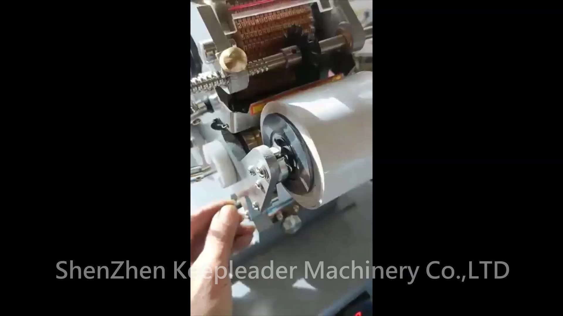 Hot Stamping Wire Marking Machine Of Hot Foil Wire Stamping Machine ...