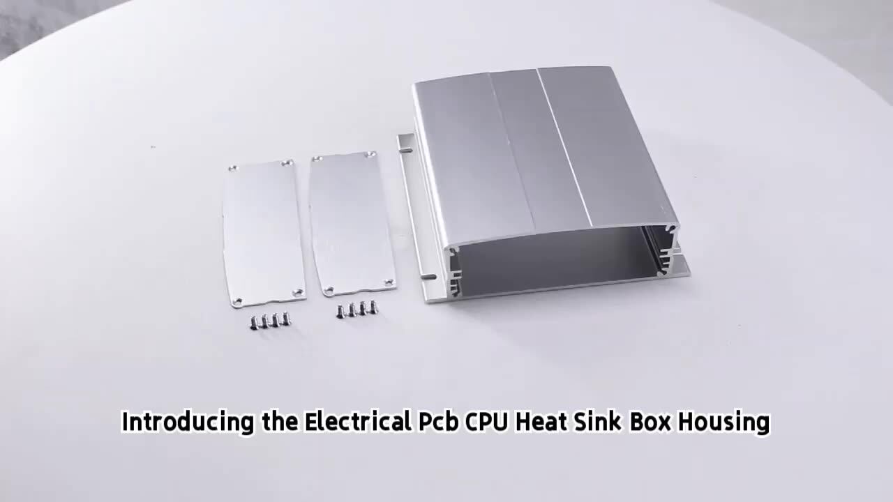 Electrical Pcb Cpu Heat Sink Box Housing Customization Anodized ...