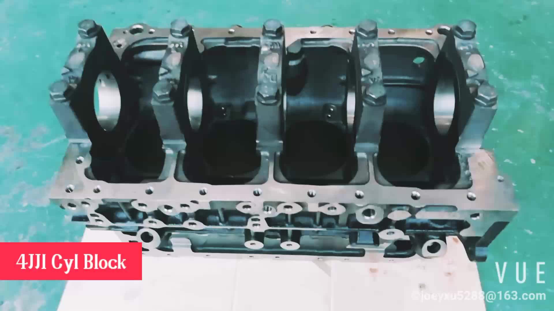 4jj1 Engine Cylinder Block For 3 Litre Isuzu 3.0 Turbo Diesel Engine ...