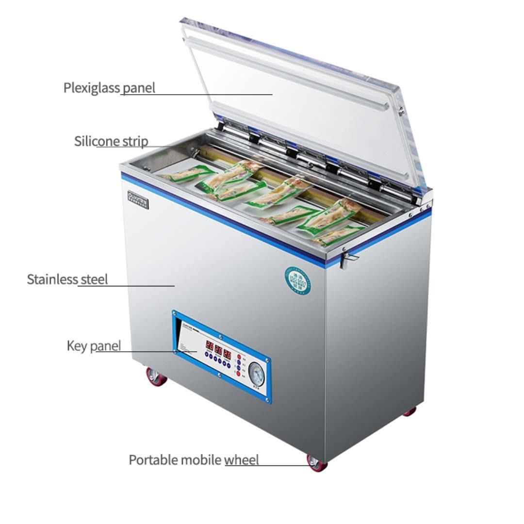 Ox-660 Factory Rice Shaping Vacuum Packing Machine Cabinet Type Liquid ...
