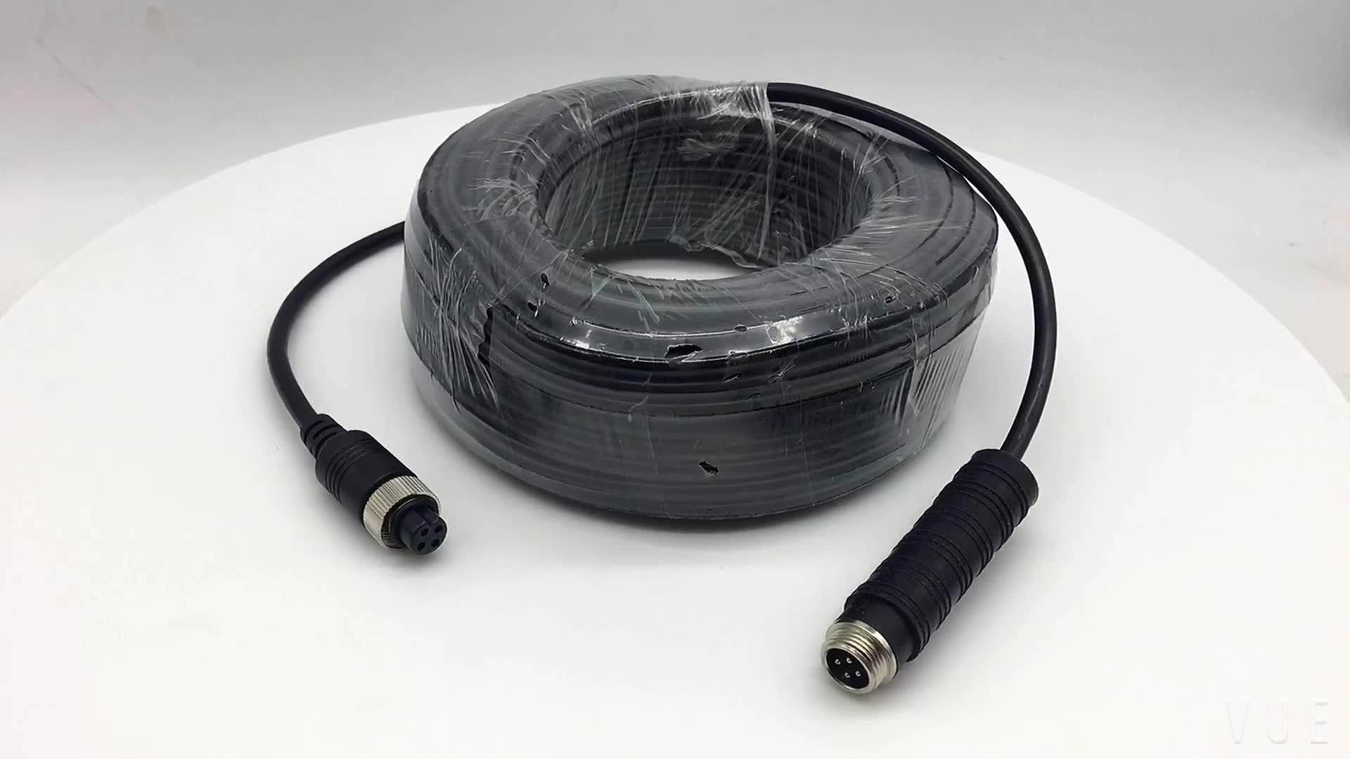 Tractor Suzi Connector 5 7 Way 4p Aviation Backup Camera Coiled Spiral ...