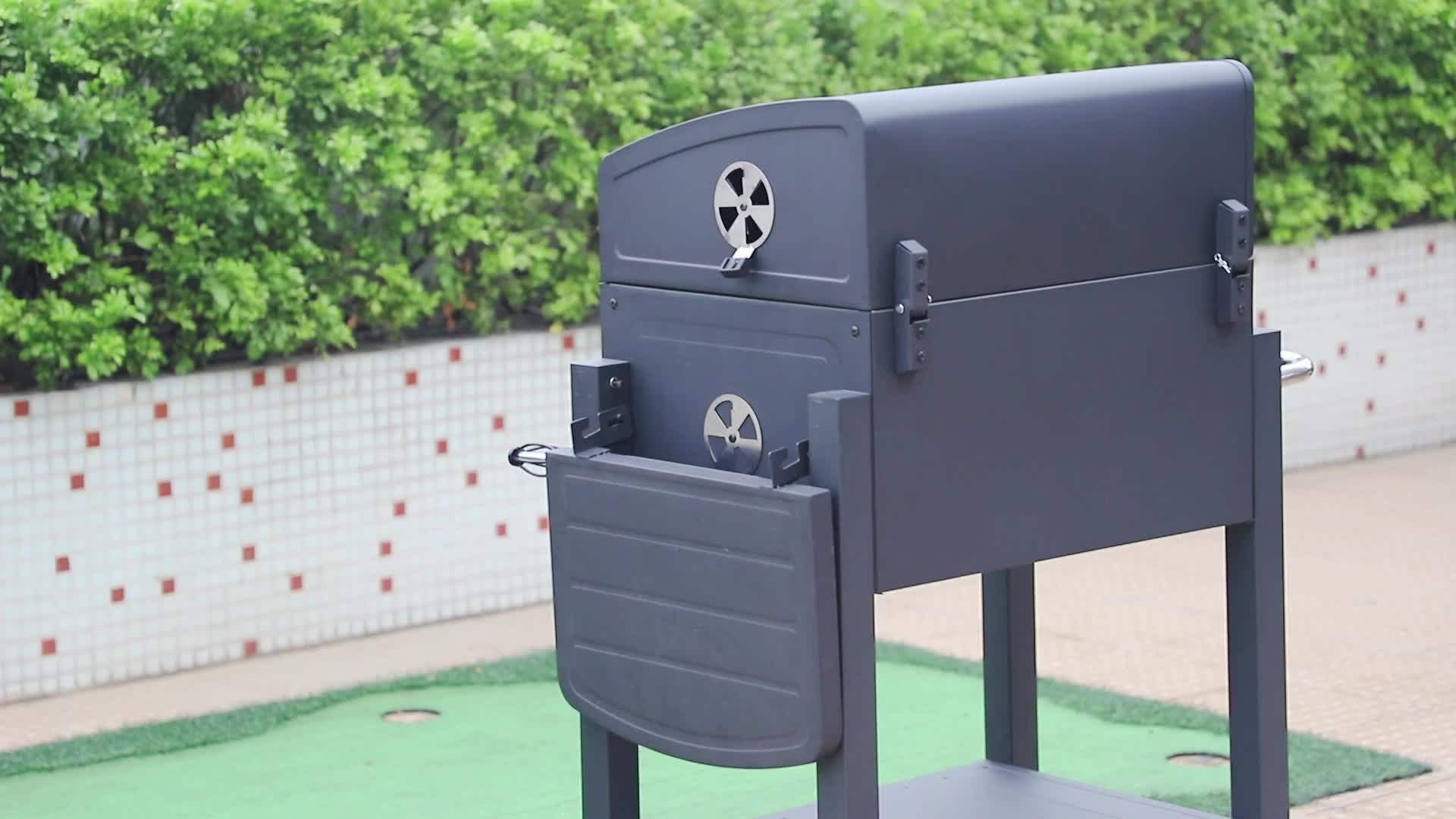 24 Inch Heavy Duty Barbecue Outdoor Classic Barbeque Rectangular ...