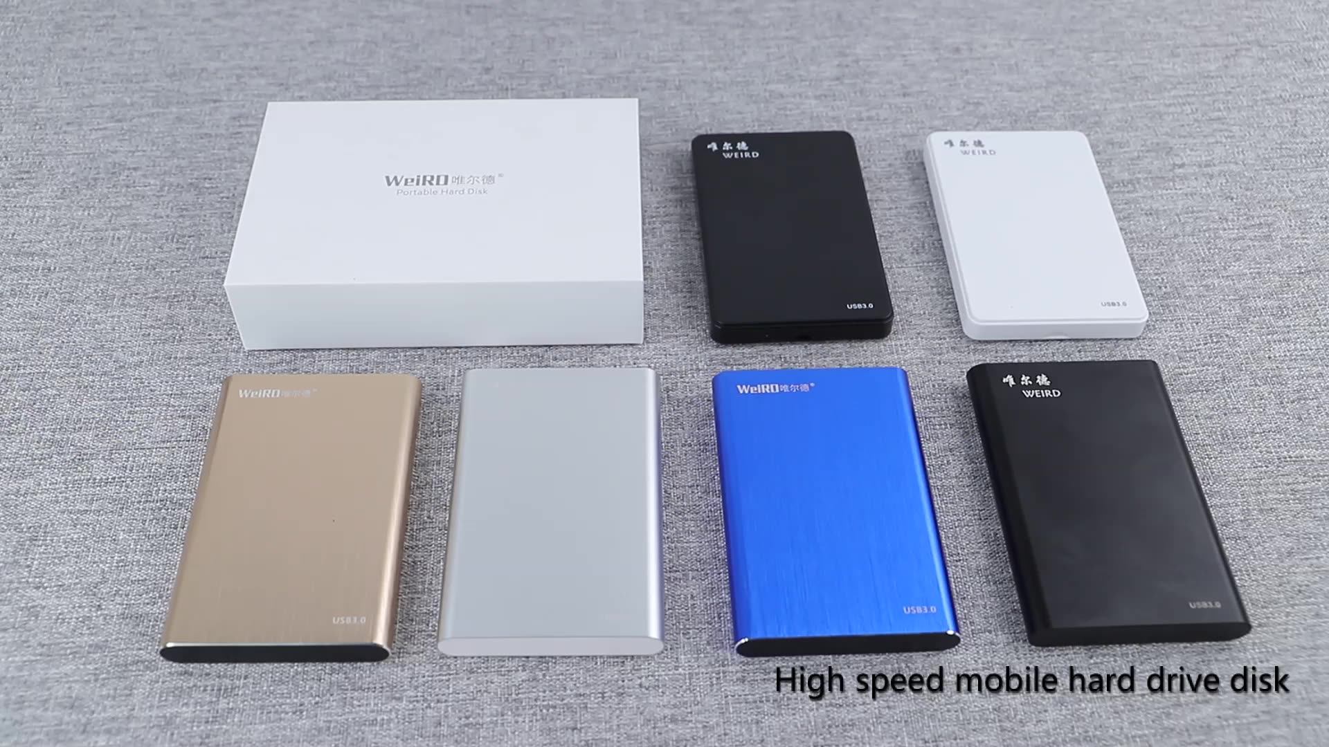 Newest Aluminum Hard Disks Sata Usb 3.0 External Hard Drive 80gb 160gb ...