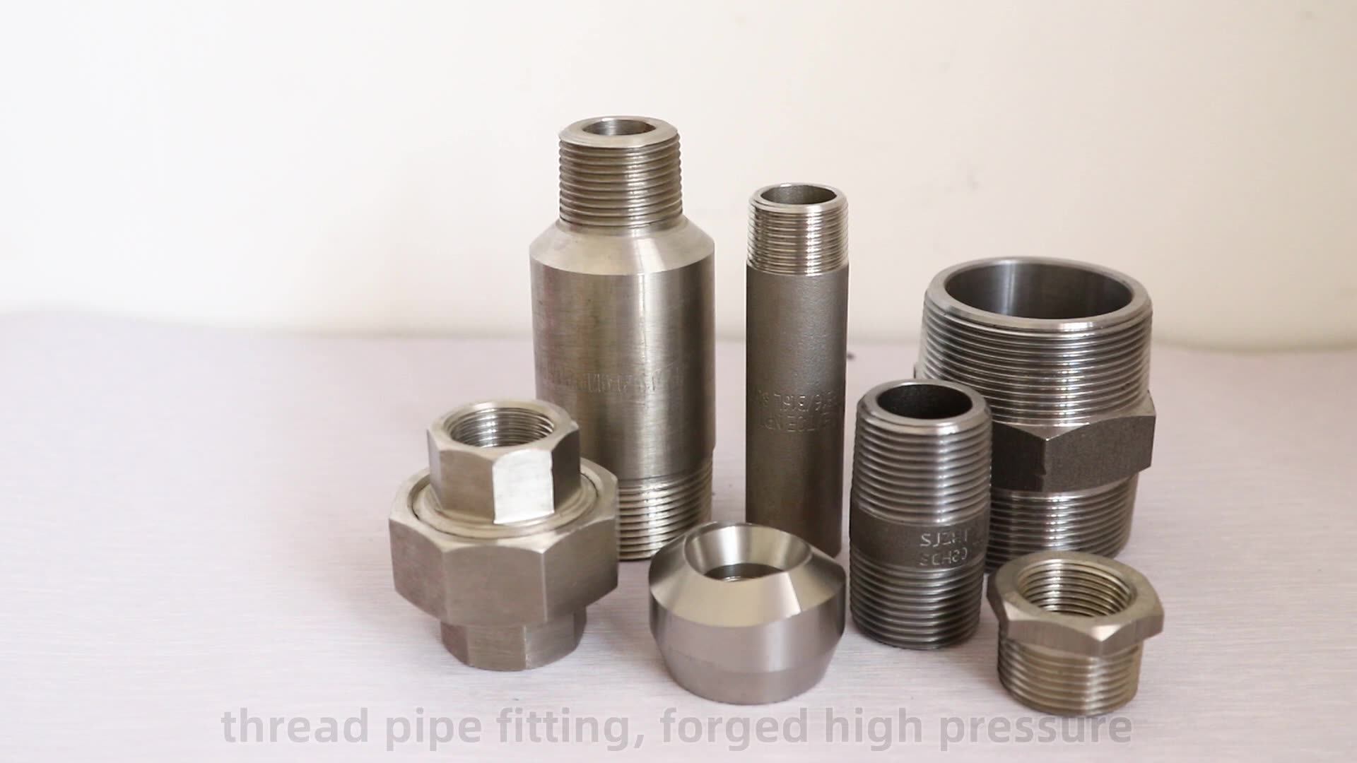 Hydraulic Barrel Nipples Bsp Npt Male Thread Galvanized Steel Long Or ...