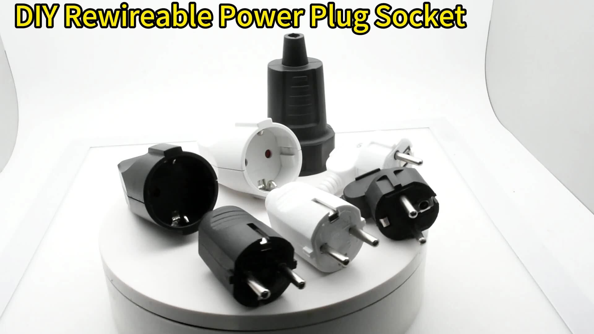 European 16a Grounded Industry Assemble Wiring Plug Germany Russia ...