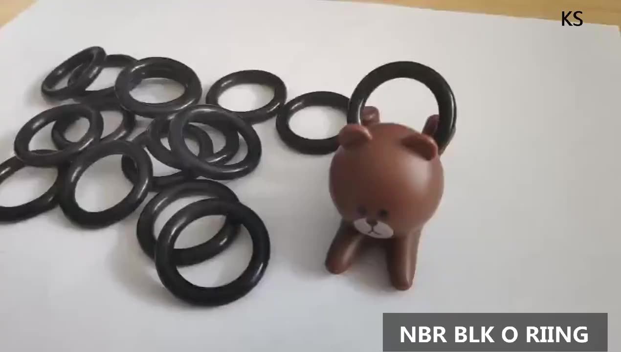 Oil Resistance O Rings Black Nbr O Ring Seal Rubber O-ring - Buy Nbr 90 ...