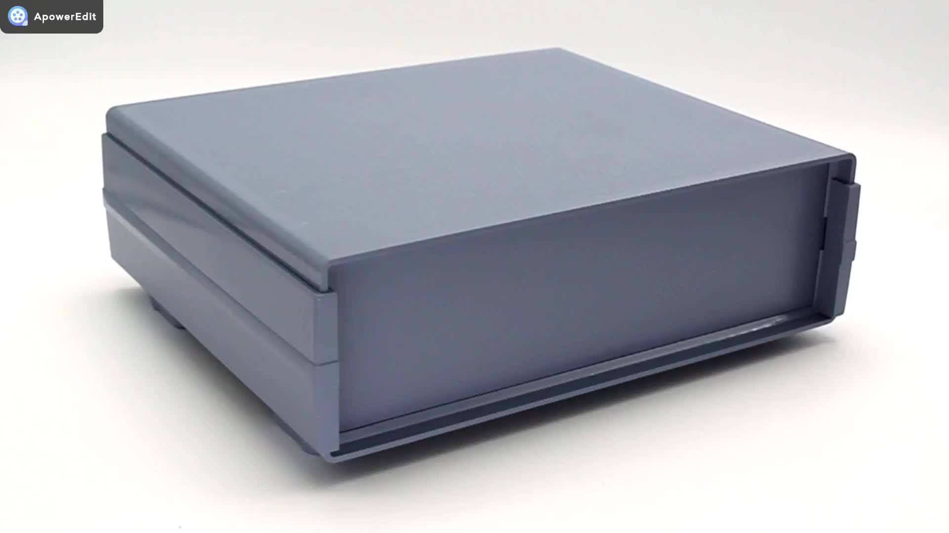 Standard Plastic Enclosure Instrument Meter Box For Electronics - Buy ...