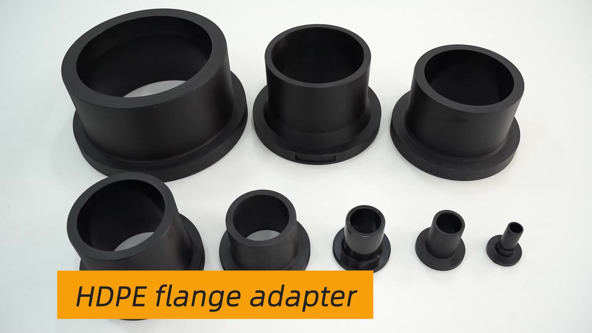 Jy 25mm Hdpe Stub End Socket Pipe Fittings Flange Head With Round Head ...