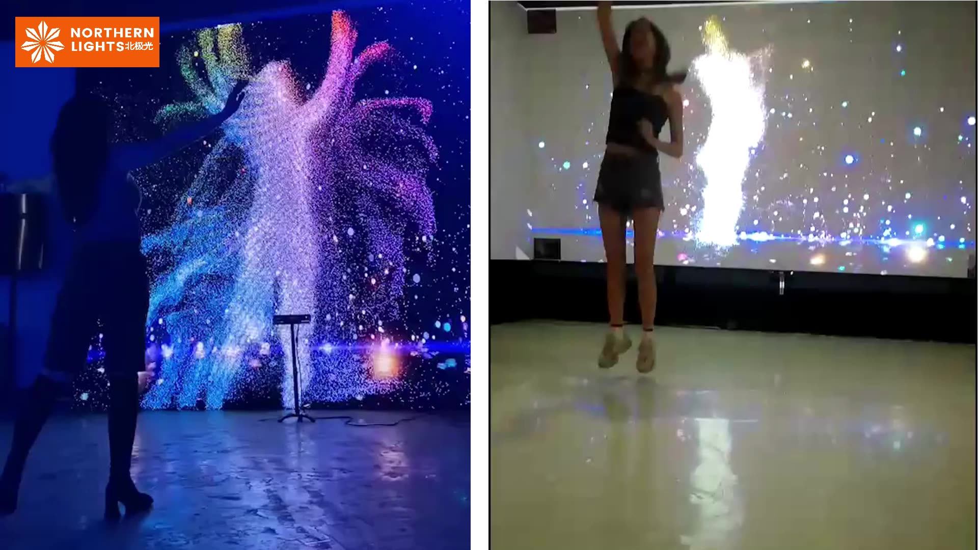 Motion Sensor Interactive Holograms Projector Led Technology ...
