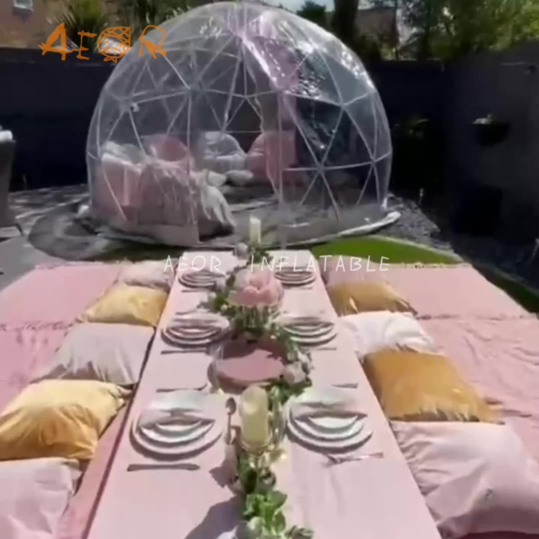 3.6m Diameter Inflatable Transparent Bubble House Garden Bubble Tent Garden Igloo Dome - Buy ...