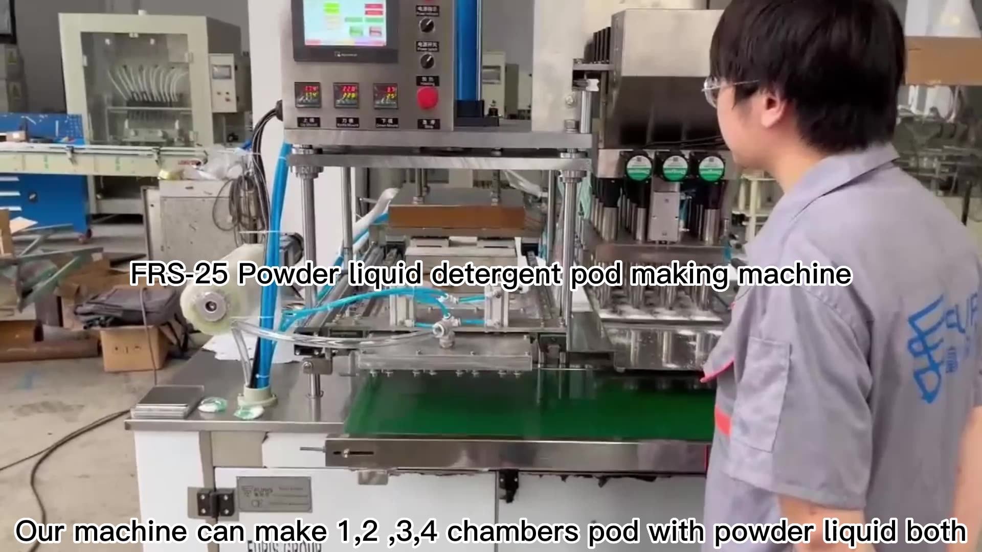 Pva Water Soluble Film Liquid Wash Powder Laundry Detergent Pod Making ...