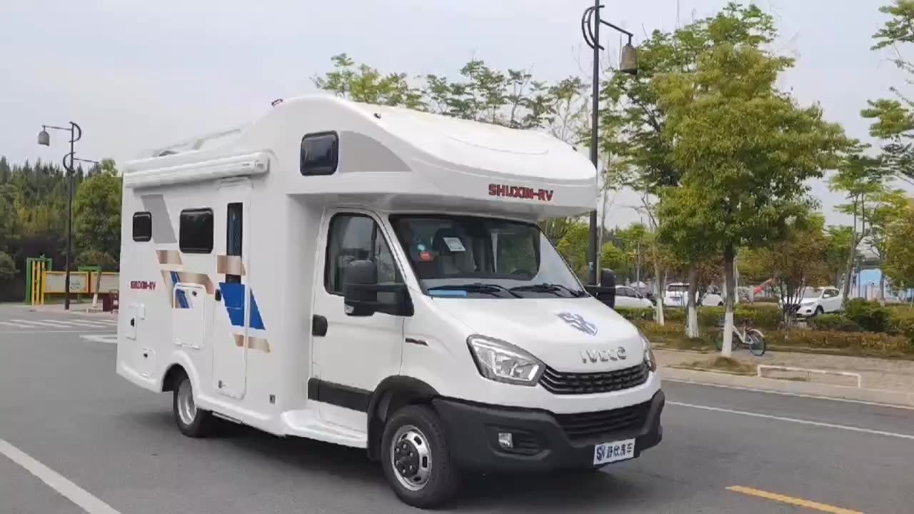 Luxury Decorated Rv Camper Van Iveco C Type High Roof Mobile Caravan ...