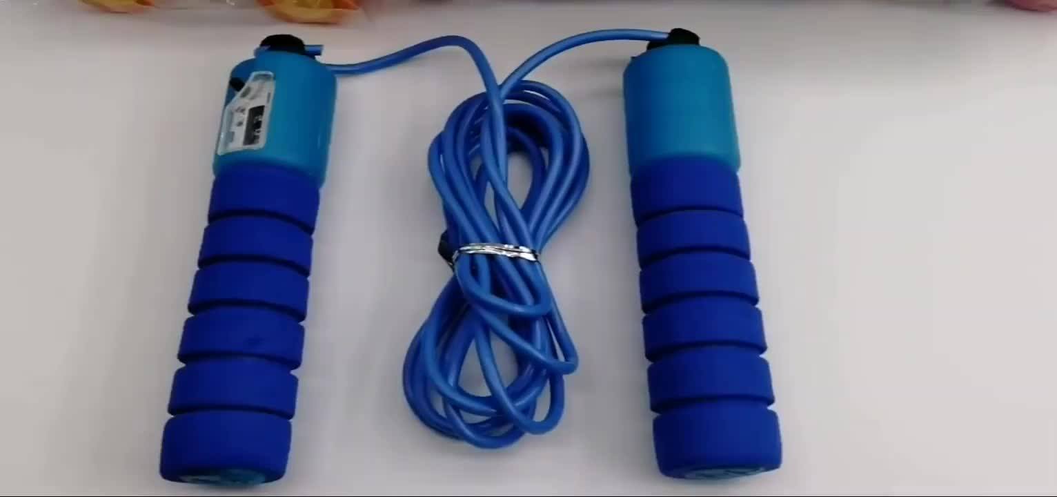 Wholesales Digital Skipping Rope Adjustable Speed Skipping Rope With ...