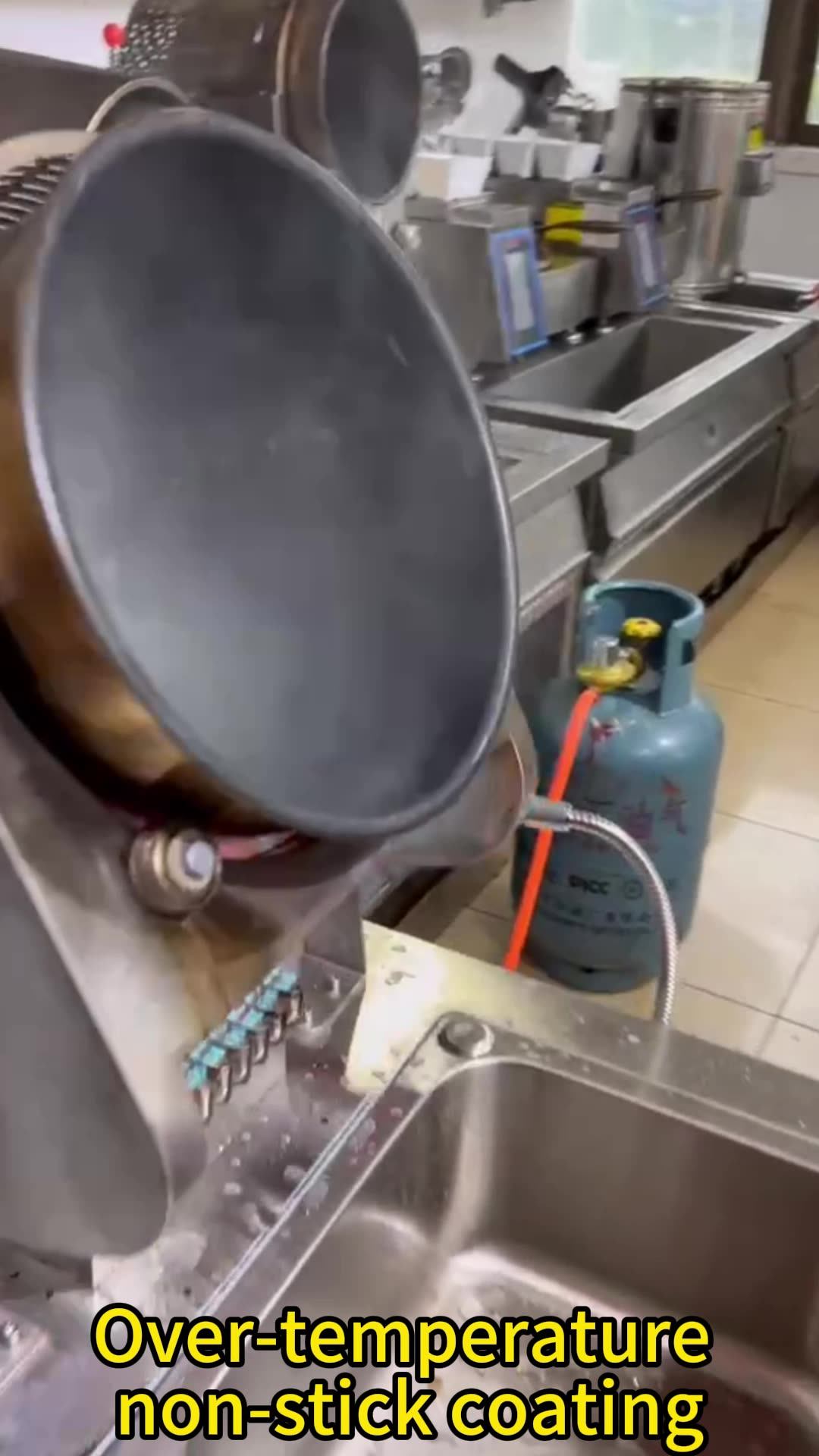 Commercial Gas Automatic Cooking Robot Both 110v And 220v Can Be ...