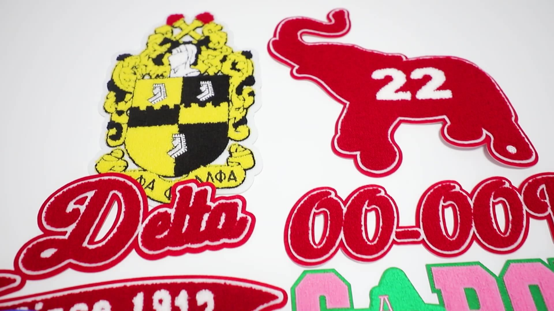 Red And White Sorority Delta Separate Greek Letter Iron On Dst Soror ...