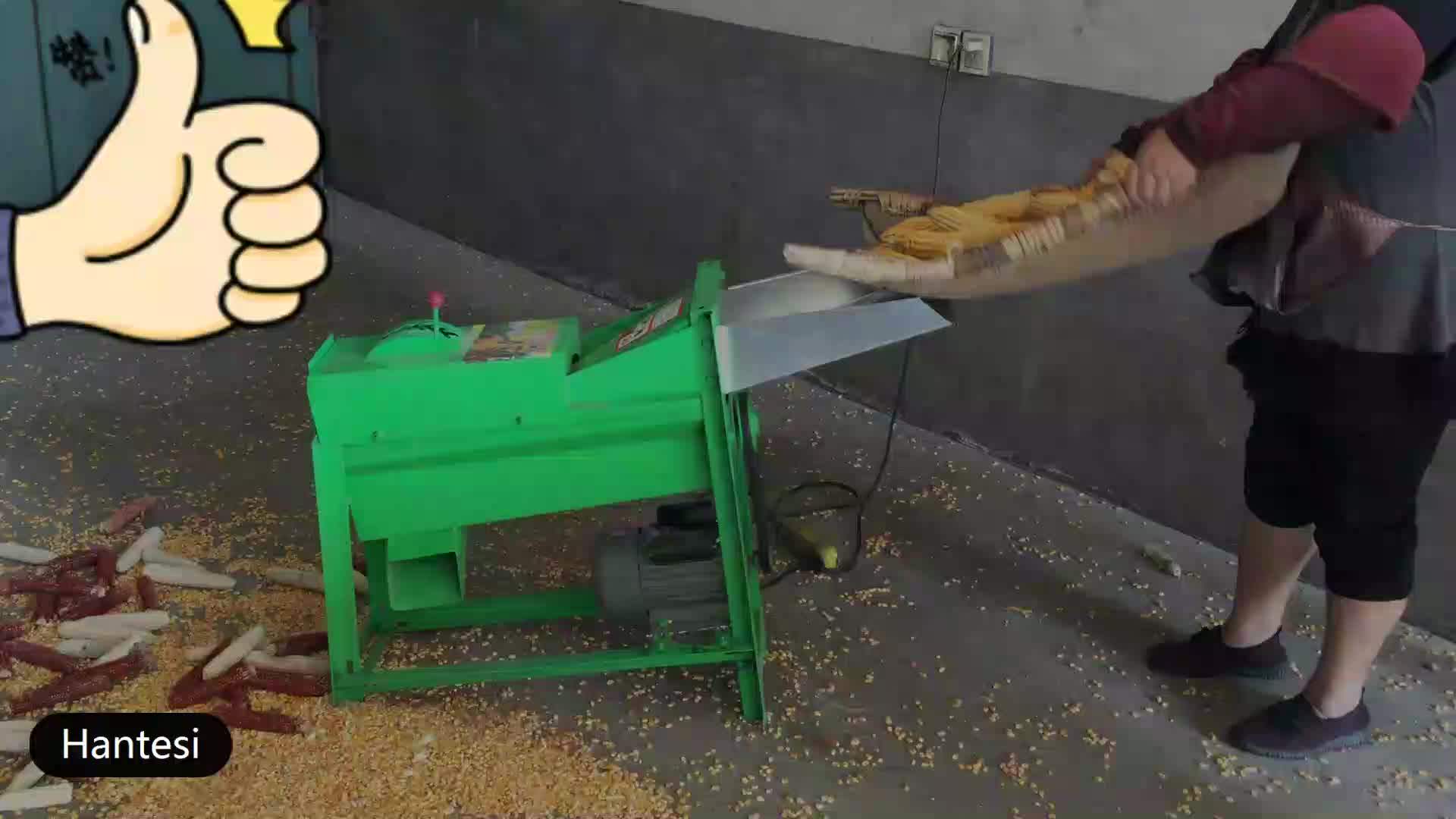 Hot Sell 2000kg/h Electric Automatic Industrial Corn Sheller For Sale ...