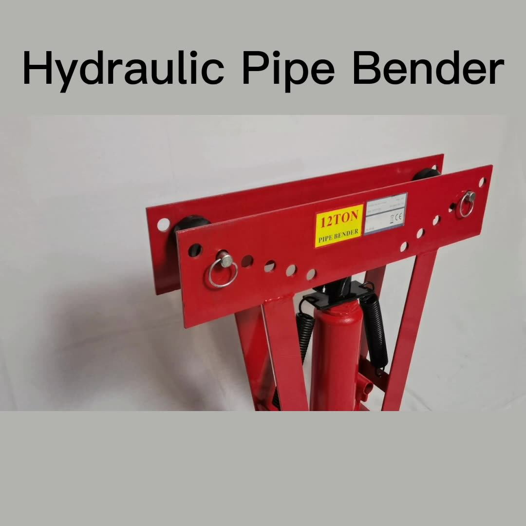 12ton Hydraulic Pipe Bender 1/2 Inch Manual Copper Exhaust Bender Tool ...