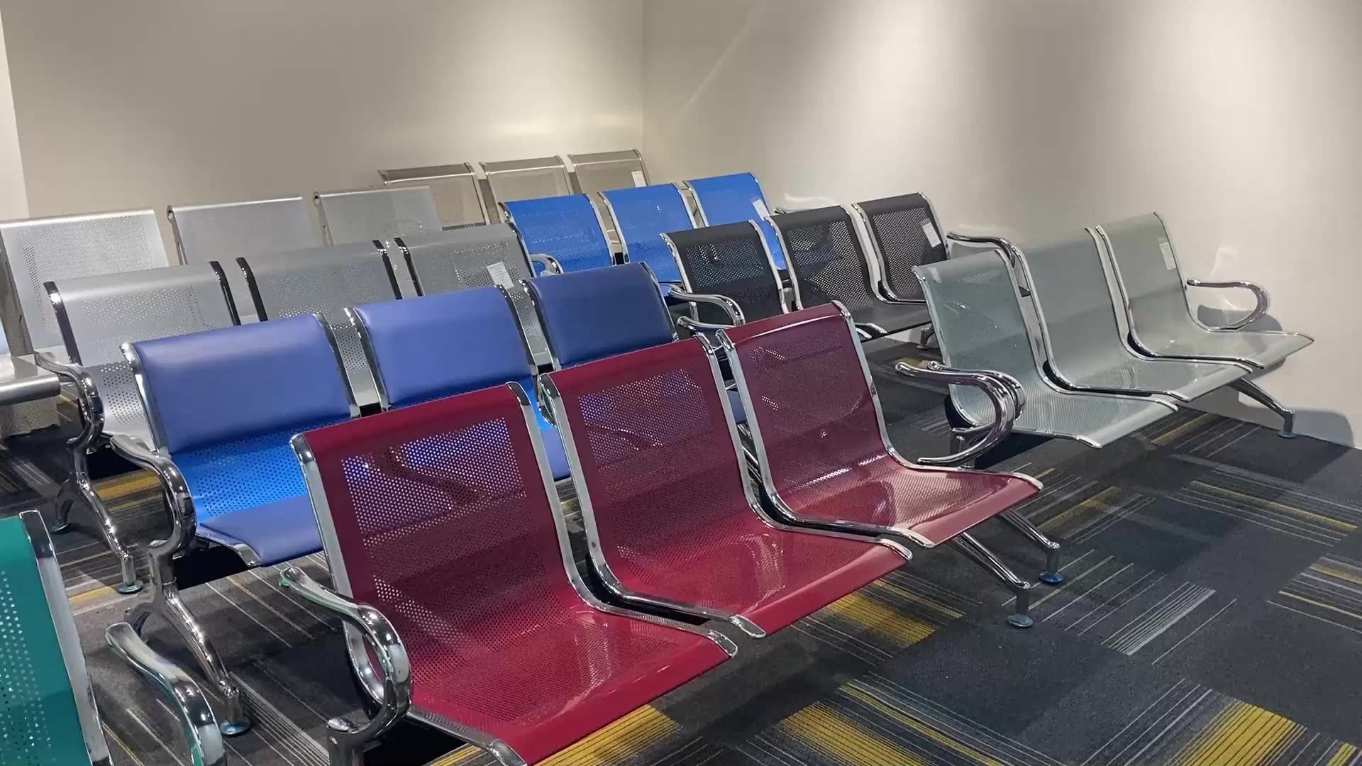 Ekintop Factory Directly Sale Red Waiting Room Chairs Design 2-seater ...