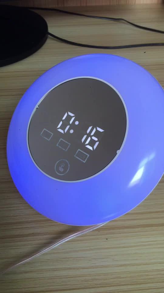 White Led Digital Clock Fashion Digital Desk Clock Decorative Children ...