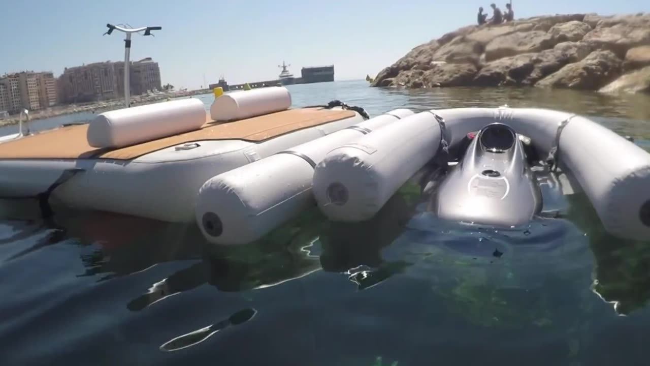 Drop Stitch Eva Pad Mat Sea Boat Leisure Land Floating Platform ...