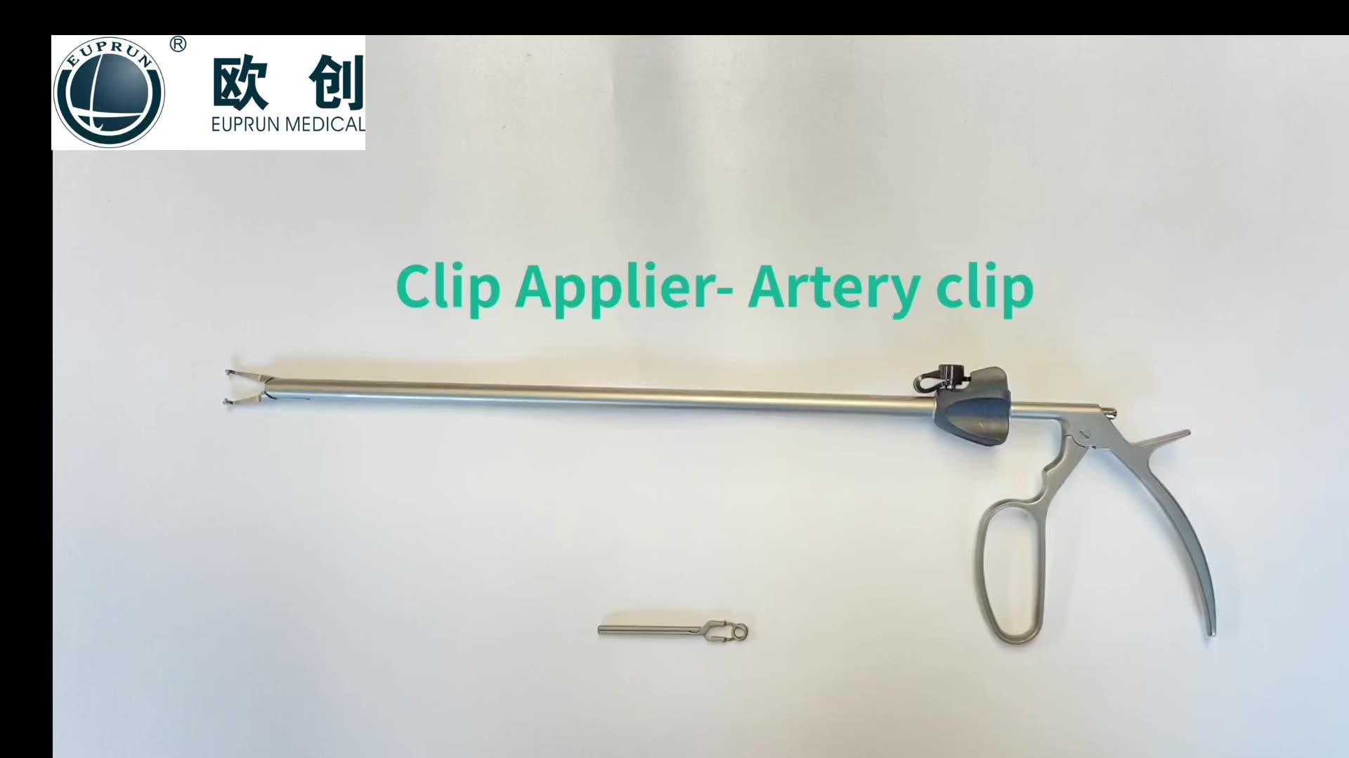 Euprun Artery Clip Applier Blood Vessel Clamp Reusable Autoclavable ...