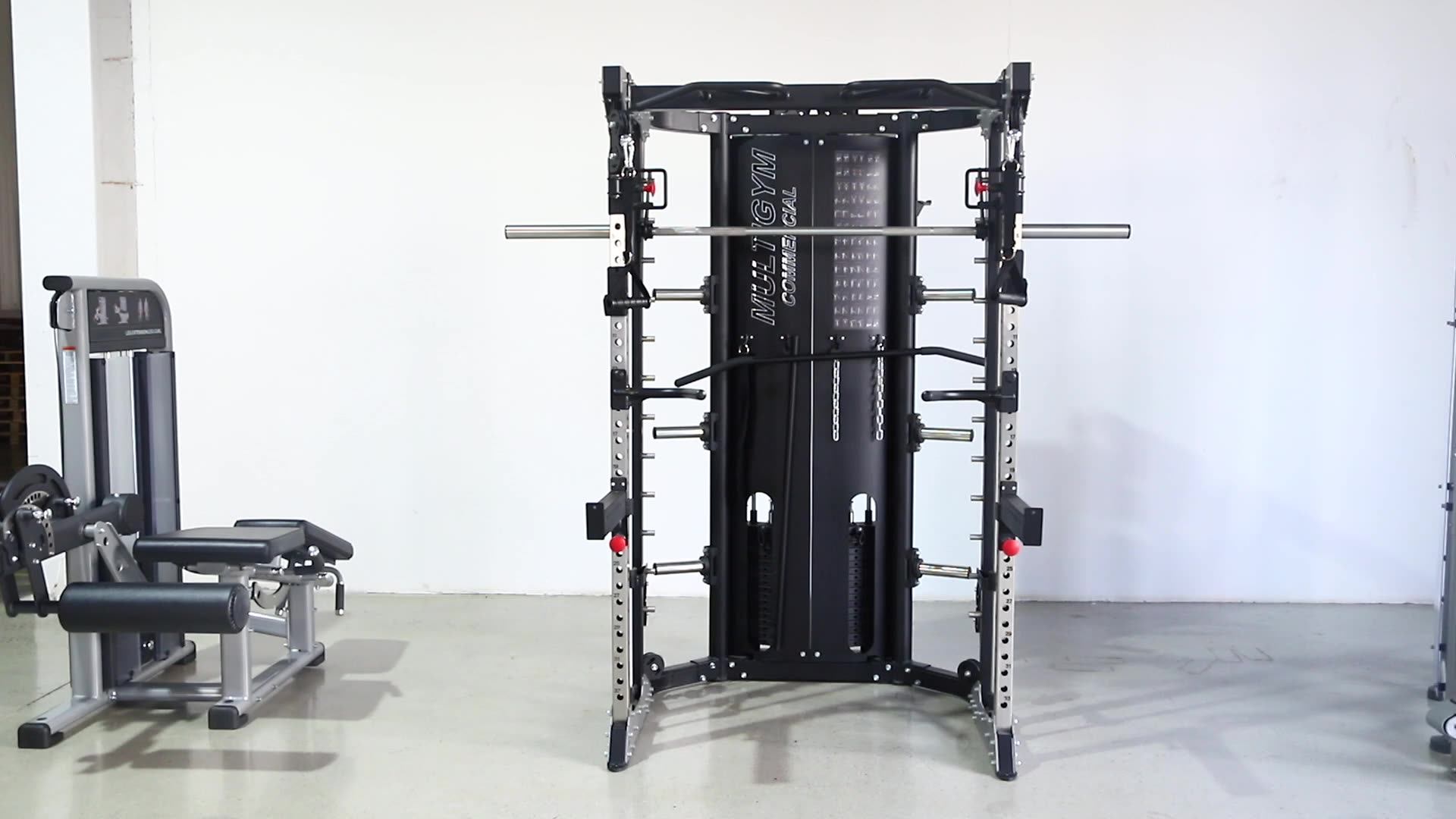Functional Trainer Cable Machine Smith Gym Equipment Set For Commercial ...