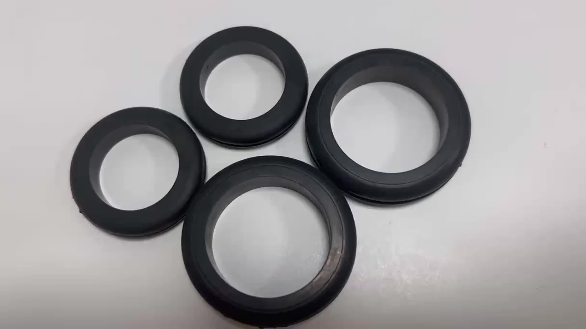 Longcheng Custom Made Waterproof Gromet Oval Silicone Rubber Cable Hole ...