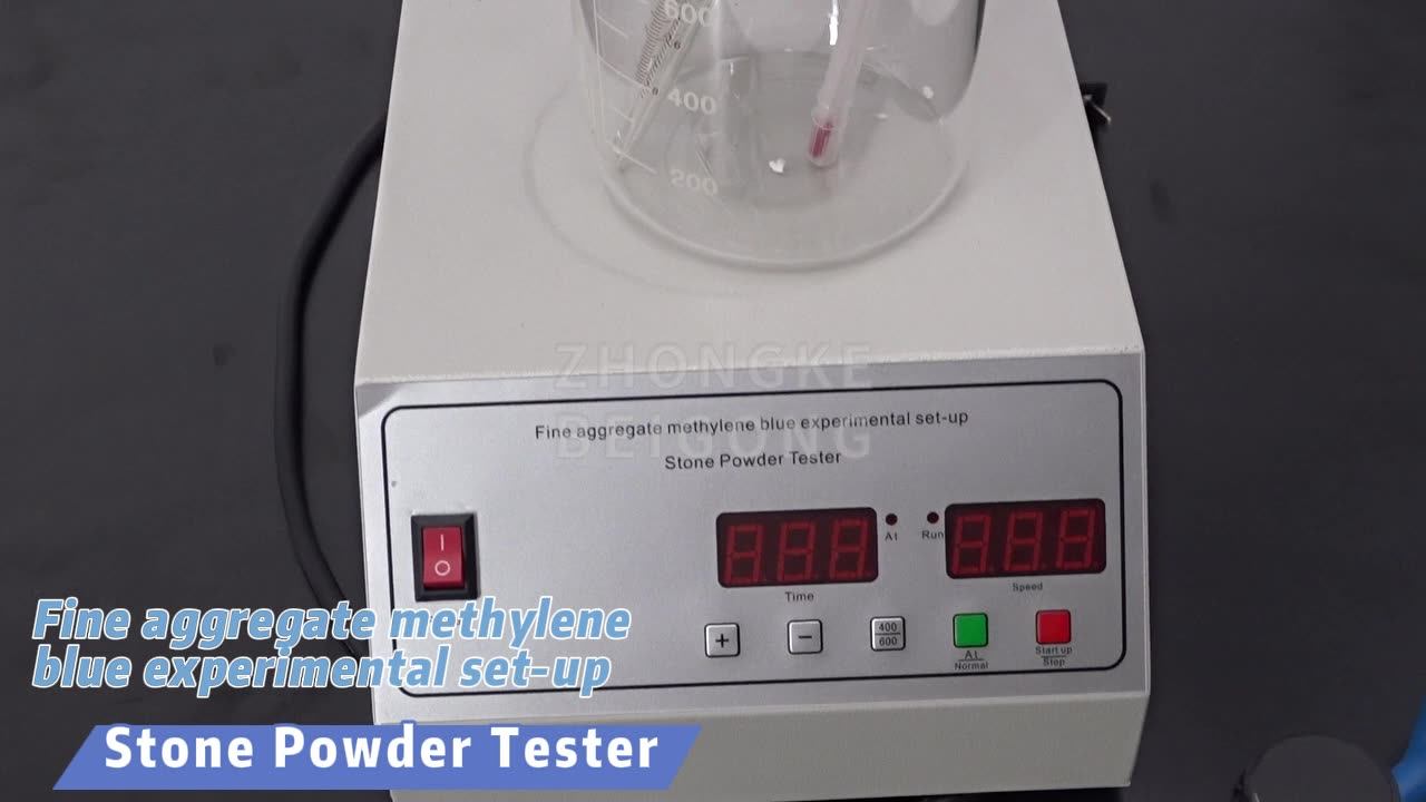 Impeller Agitator For Methylene Blue Test Stone Powder Content Tester ...
