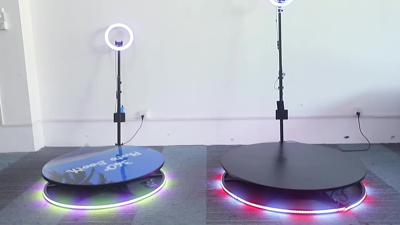 68cm 360 Degree Photo Booth Enclosure 360 Photo Booth Carrying Case ...