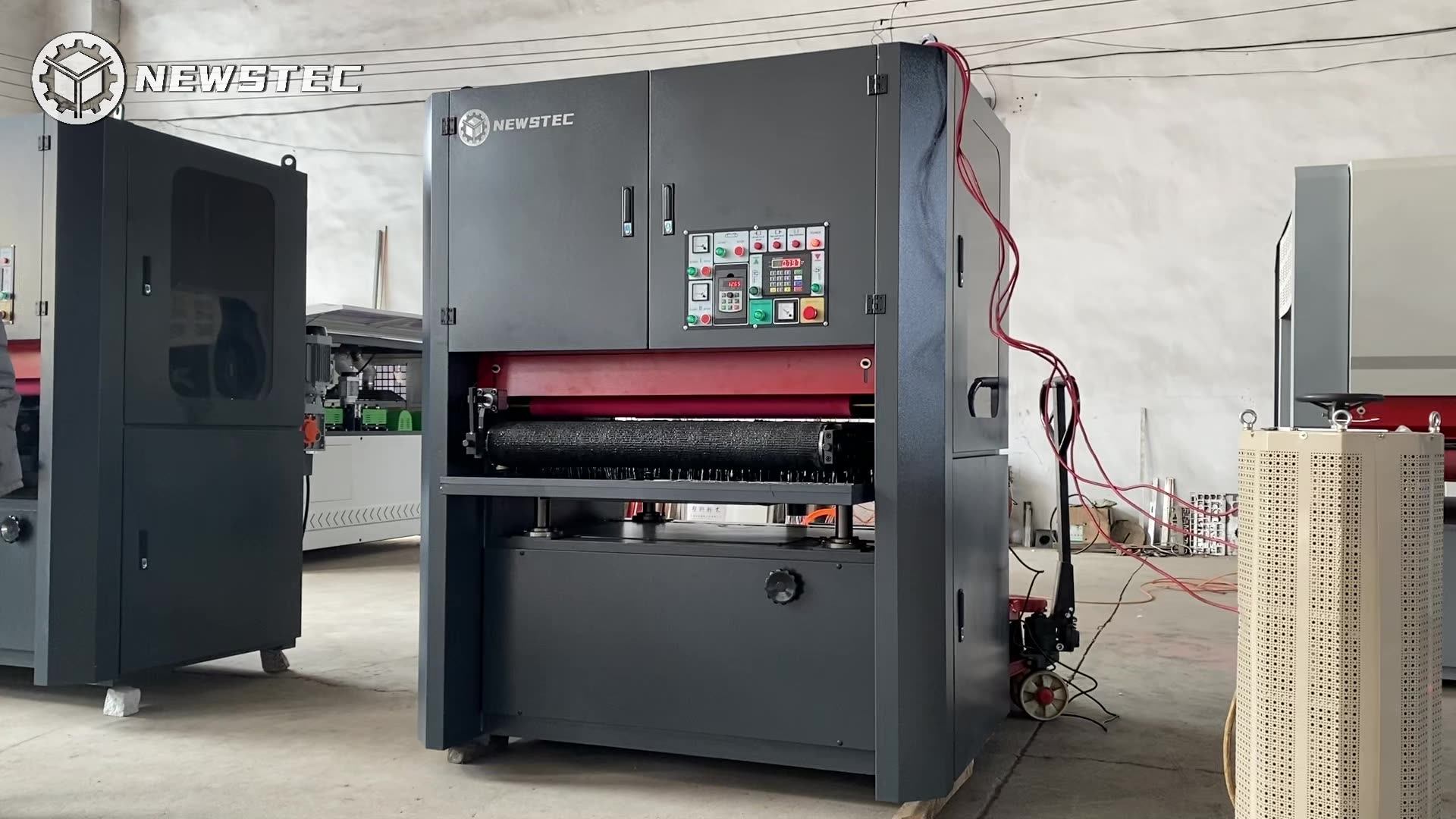 Heavy Duty Metal Sanding Machine Brushing Metalworking Polish Machinery ...