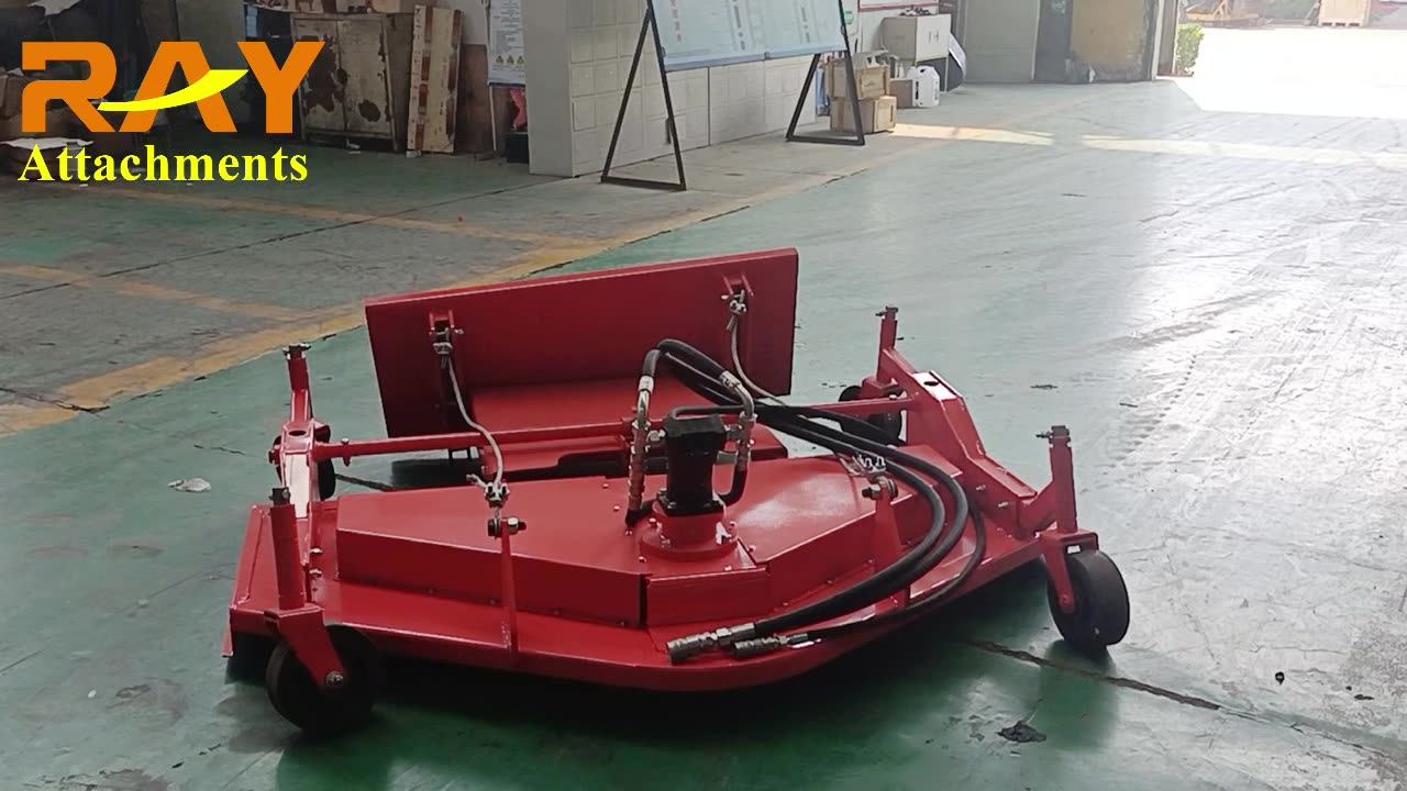 New Design Garden Tractor Mounted Rotary Slasher Mower Grass Weed ...