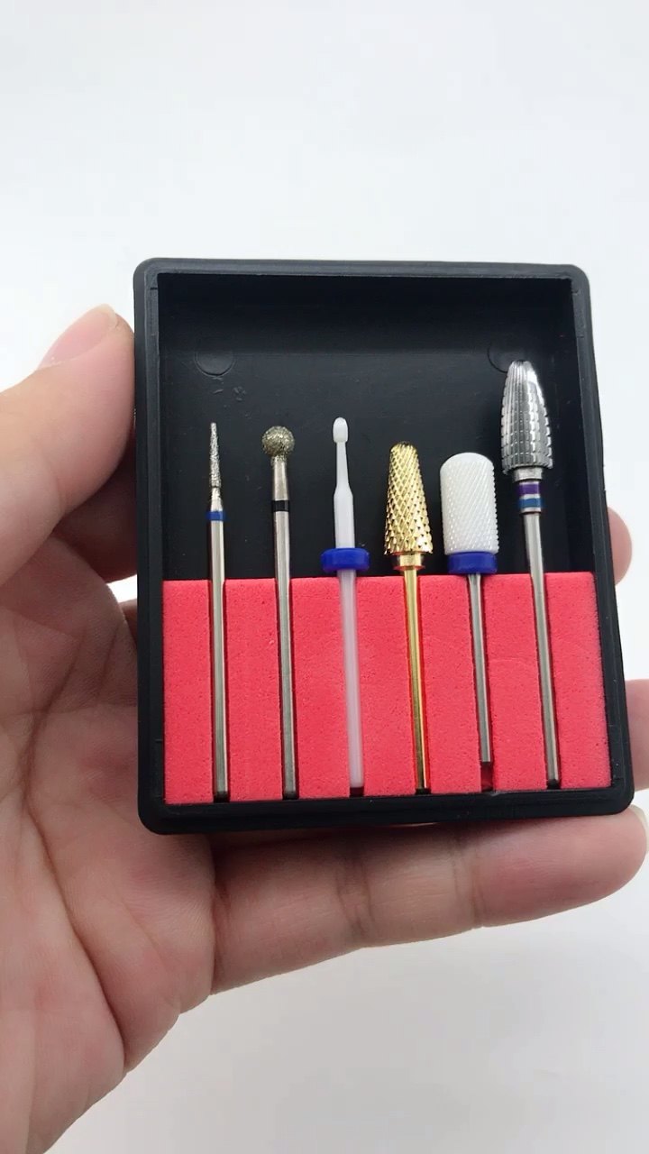 Pro Tool Russian Drill Bits Dry Manicure Set For Cuticle Work - Buy Dry ...