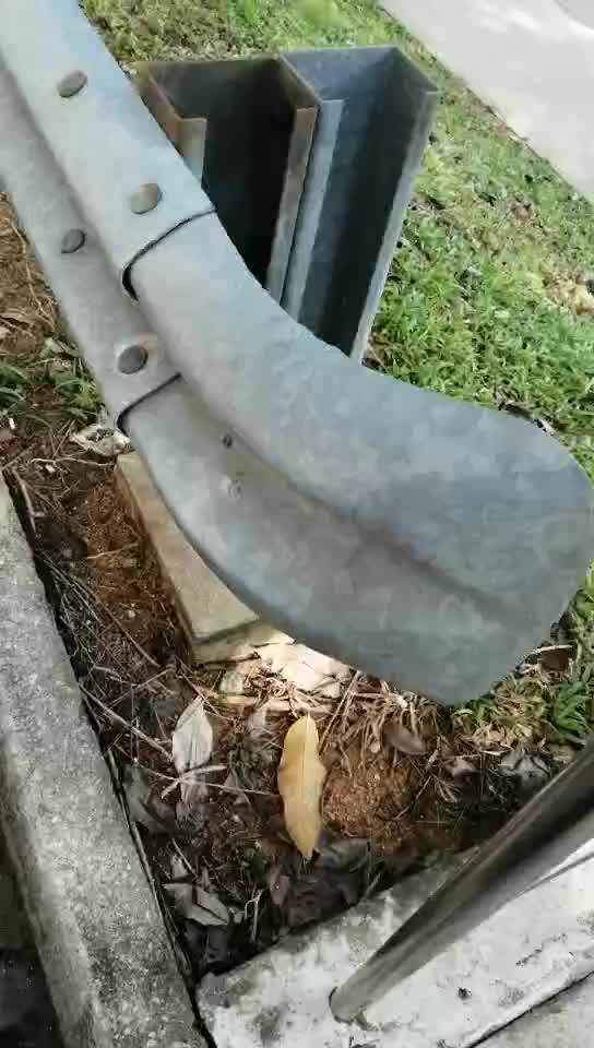 Highway Guardrail End Terminal Fish Tail,Flared Terminal Section ...