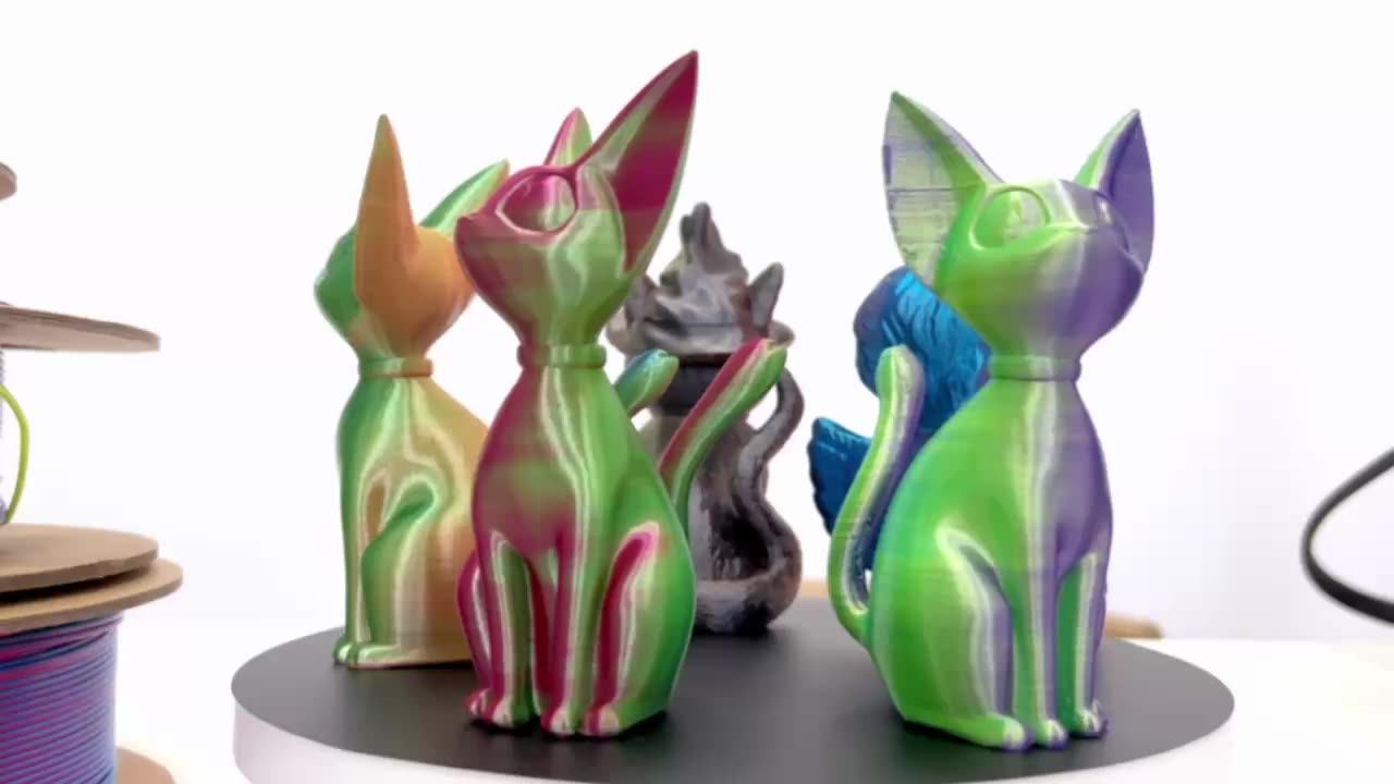 Wholesale Pla Filament 1.75mm 3d Printer Filament Silk Tricolor Pla ...