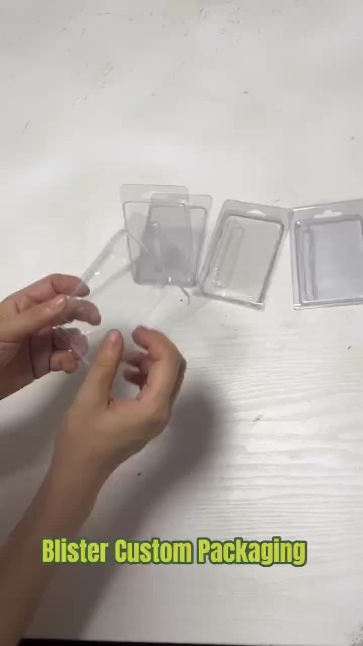 Factory Custom Transparent Pvc Child Proof Blister Plastic Folded ...