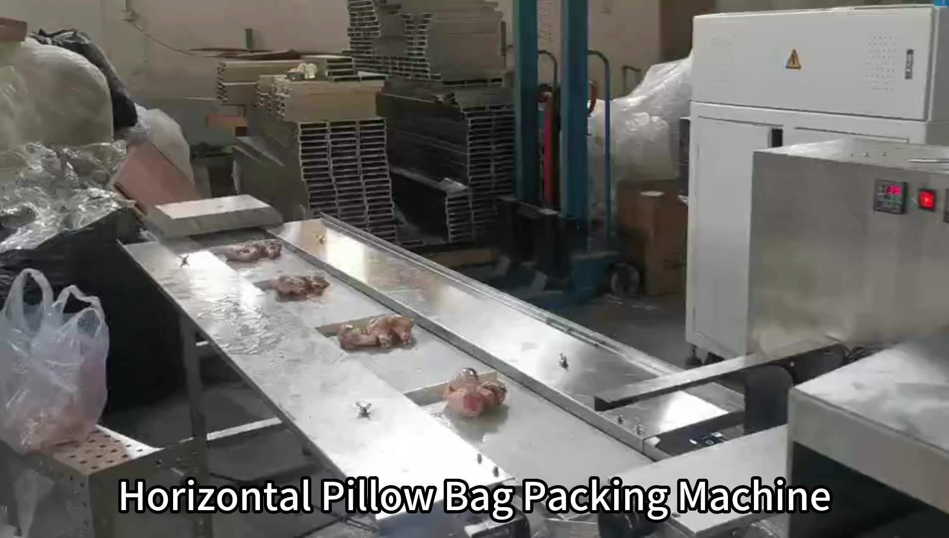 Kapack Automatic Frozen Food Chicken Chunky Granules Horizontal Pillow ...