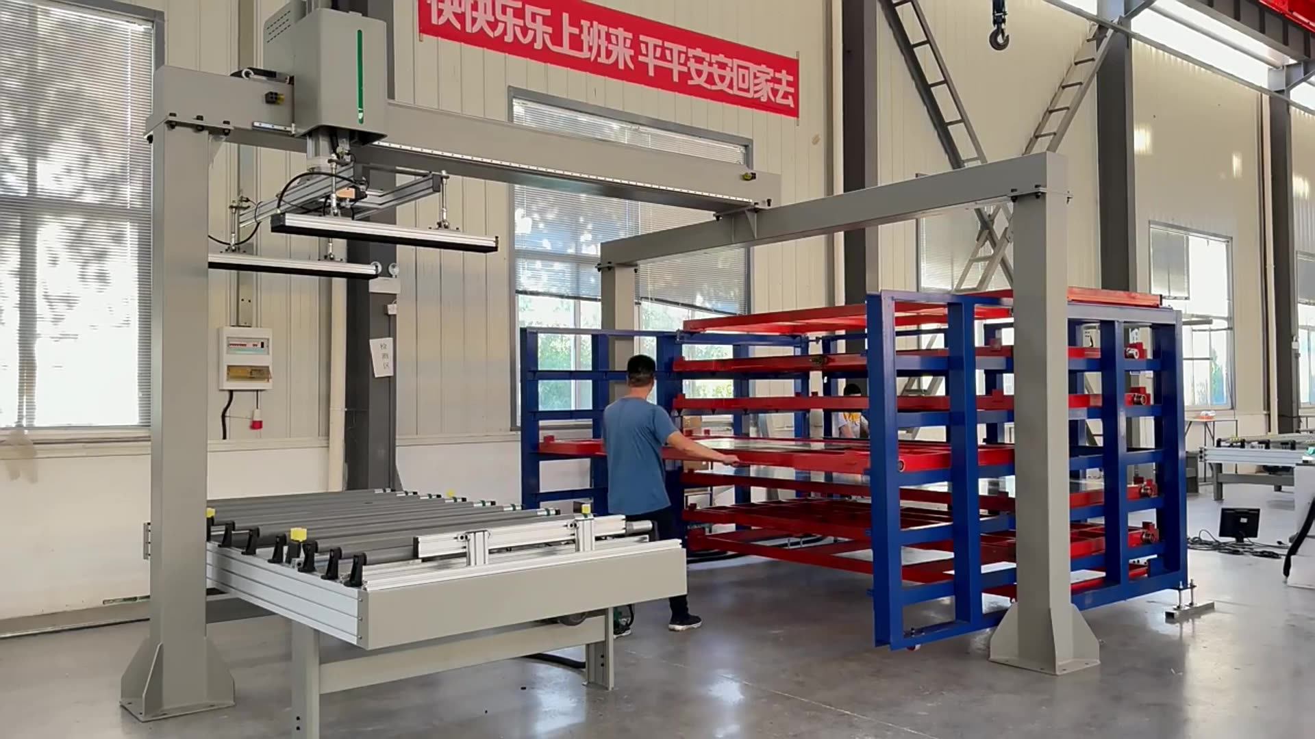 Intelligent 3d Warehouse System Plate Material Warehouse Storage ...