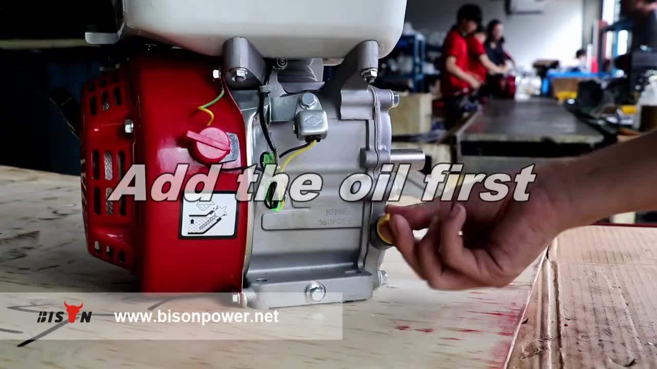 Bison China Recoil Start Mini Petrol Engine 270cc 9hp Machinery Engines ...