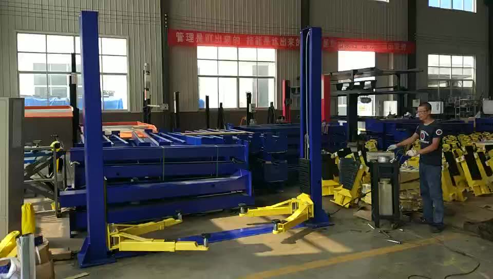 Ztcx 2 Post Car Lift Platform Two Pillar Model Car Repair Lifting ...